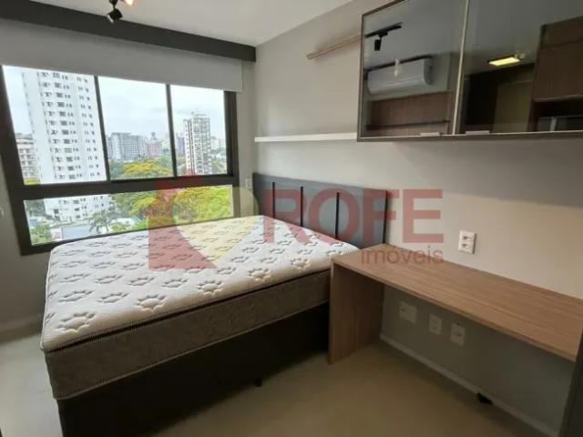 Studio mobiliado para venda ou locação no campo belo, 22m² sem vaga