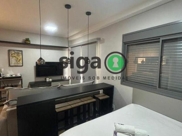 Studio Mobiliado Próximo ao Ibirapuera com vaga!