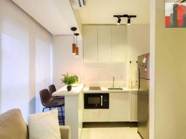 Studio mobiliado R. Apiacás, 104 Pompeia, 26m², VN Apiacás
