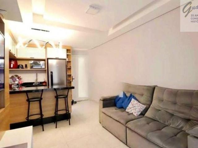 Studio Mobiliado Residencial Cidade Maia 38m²,1 Vaga, Jardim Flor da Montanha