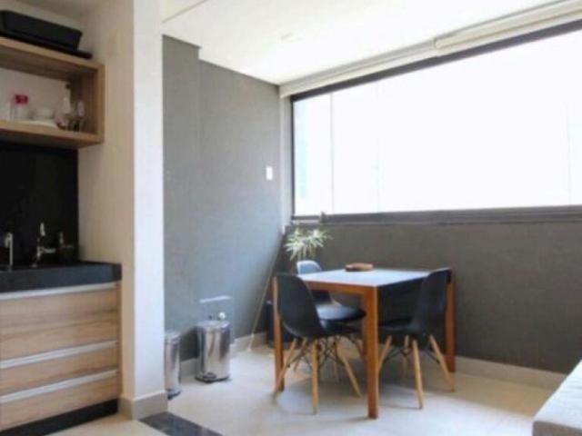 Studio mobiliado, 1 vaga, prédio com área de lazer completa Vila Olímpia