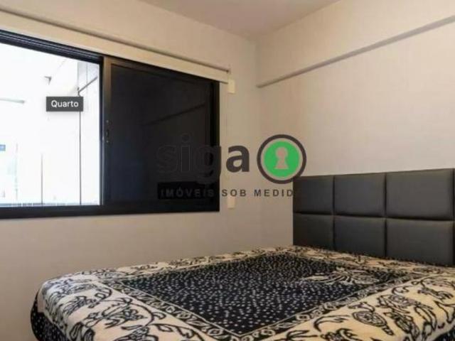 Studio mobiliado 35 m² ? Ao lado do metrô Ana Rosa, vaga fixa e lazer completo