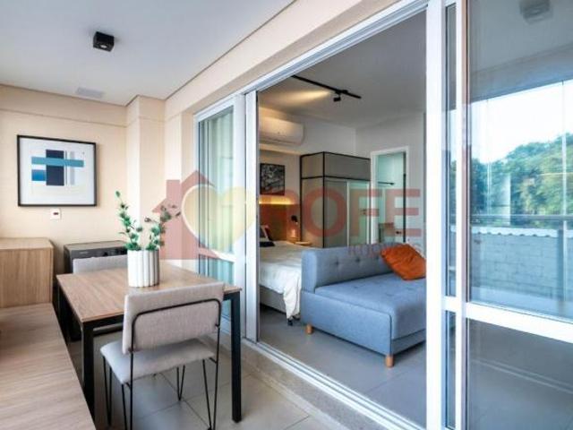 Studio Mobiliado | 40m² | Completo e Pronto para Morar | Campo Belo