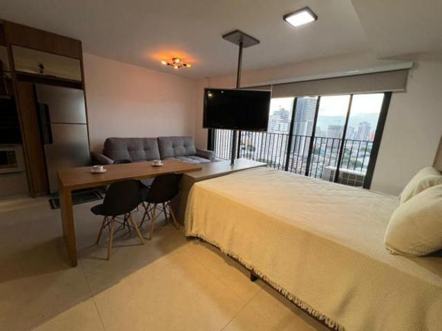 Studio Mobiliado 41.49m² no Citizen Home Bueno – Setor Bueno | 1 Suíte