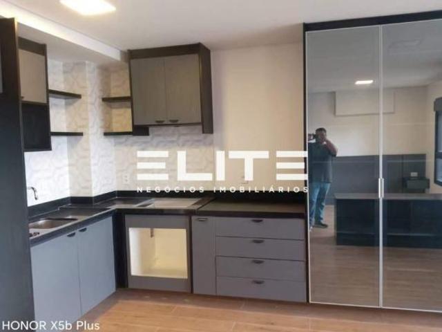 Studio Mobiliado 42m² com Vaga no Jardim, Santo André