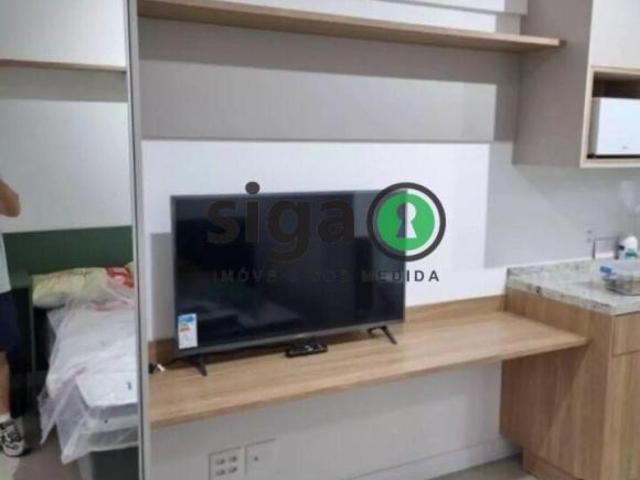 Studio moderno ao lado da Avenida Paulista | 25m² ? Sacada ? Lazer completo