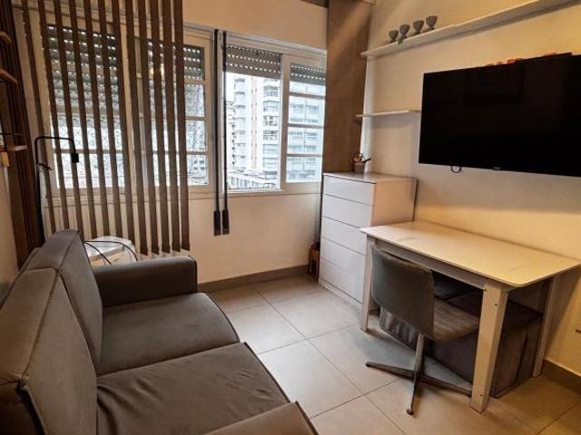 Studio Moderno com Vista para o Mar no Embaré | Excelente para Airbnb e Temporada