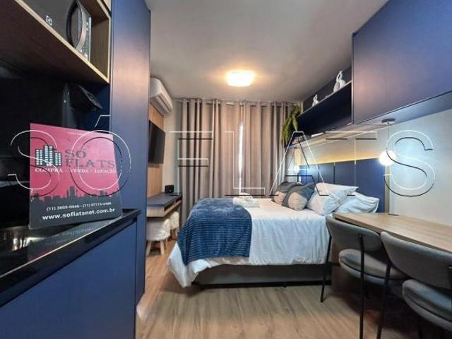 Studio moderno de 21m² no Campo Belo, próximo ao Shopping Ibirapuera