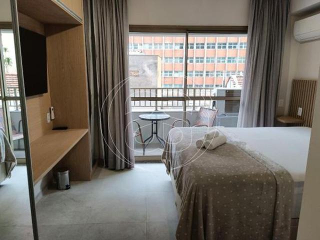 Studio moderno de 27m² em localização privilegiada no Paraíso!