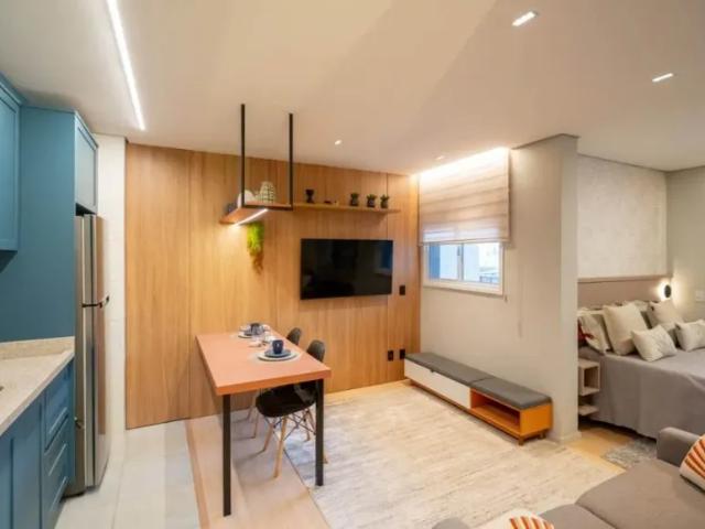 Studio moderno de 30m² novo pronto para morar, com lazer no rooftop na Vila Carrão São Paulo