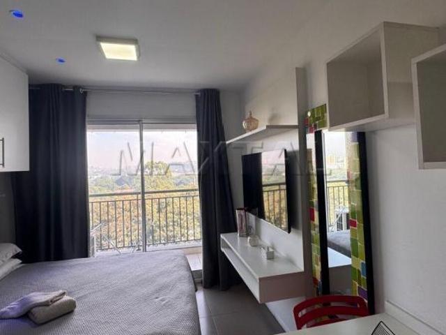 Studio Moderno Mobiliado para venda com Vista Pronto para Morar em Santana