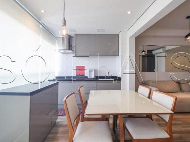 Studio moderno no Brooklin com 41m² próximo ao metrô e eixo Berrini