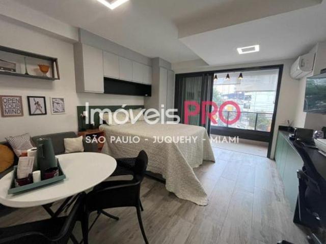 Studio Moema Índios novíssimo 38 m² mobiliado
