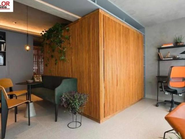 STUDIO NOVO 44 M2 MOBILIADO UM MARAVILHA ANDAR ALTO É SO MUDAR, TRAZ AS ROUPAS Studio de