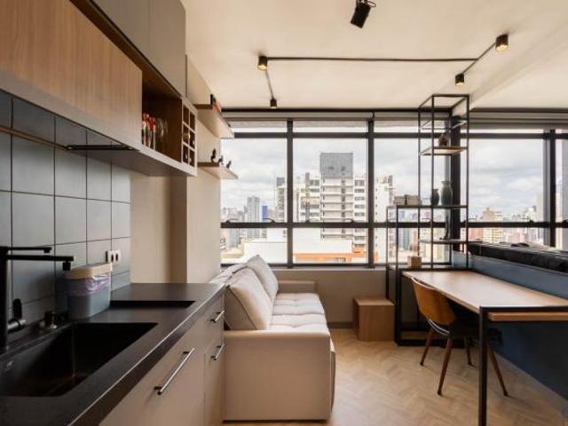 Studio novo com lazer completo e localização privilegiada