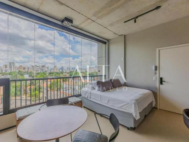 Studio NOVO de 27m² à venda PORTEIRA FECHADA com 1 suíte no On Alvorada, Vila Olímpia
