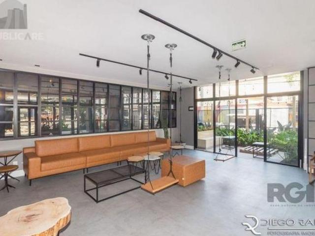 Studio, novo, desocupado, localizado no Bairro Cidade Baixa