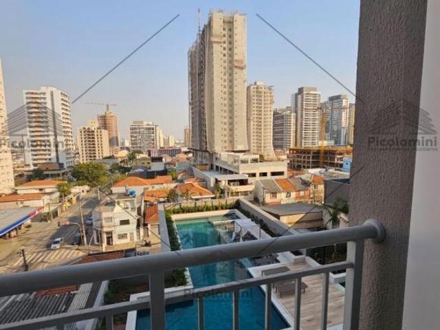 Studio Novo Ipiranga: 34 metros,1 quarto, sala 2 ambientes integrada com a cozinha, sacada, 1 banhei