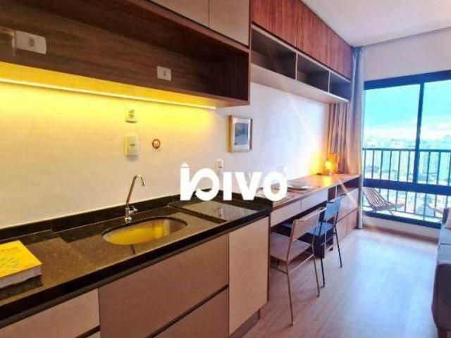 Studio Novo Mobiliado 29m² | Pronto para Morar ou Investir | Próximo ao Metrô Praça da Árvore