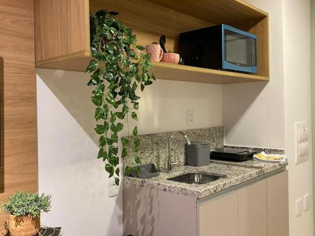 Studio novo, moderno e completo no Mobi One Paulista, proximo aos hospitais