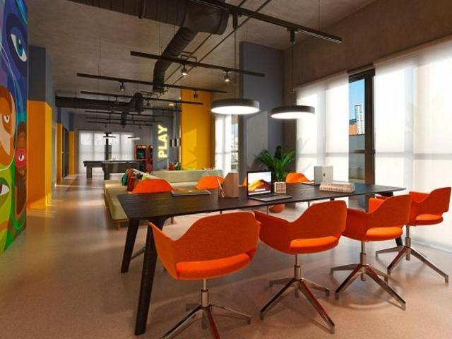 Studio no coração de Curitiba Republik Ótimo investimento!