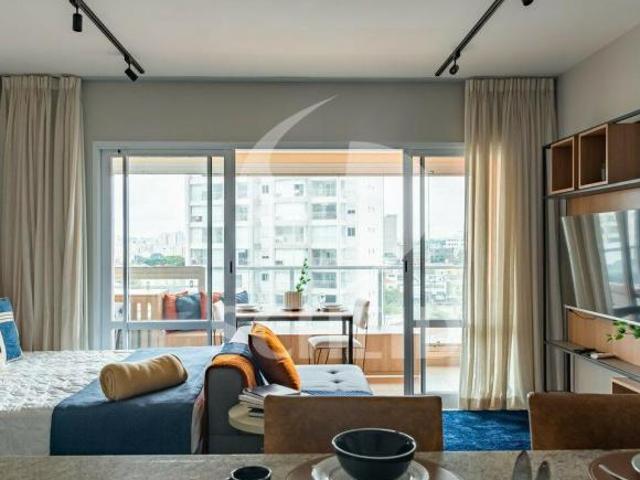STUDIO NO CAMPO BELO COM 42 M², UM QUARTO E UMA VAGA