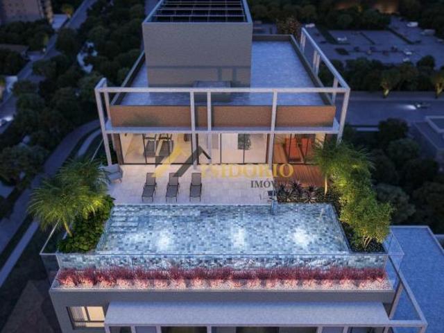 STUDIO NO CENTRO CÍVICO! QUARTO, SACADA, PISCINA, ELEVADOR!