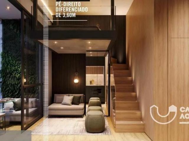 Studio no Centro de 24m²