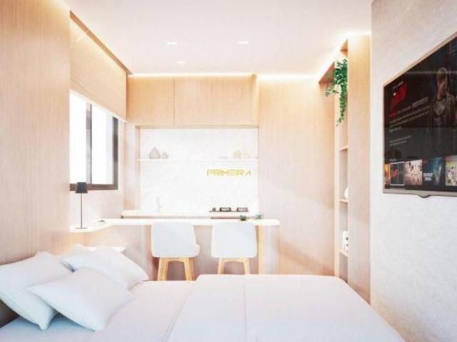 Studio no Água Verde com 21m²