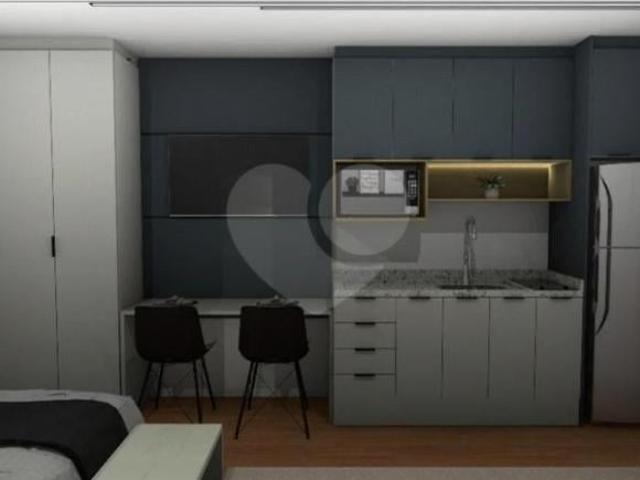 Studio no Bairro Portão com 17 m²
