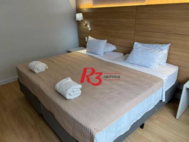 Studio no Hebor Stay à venda, 28 m² por R$ 0 Pompéia Santos/SP