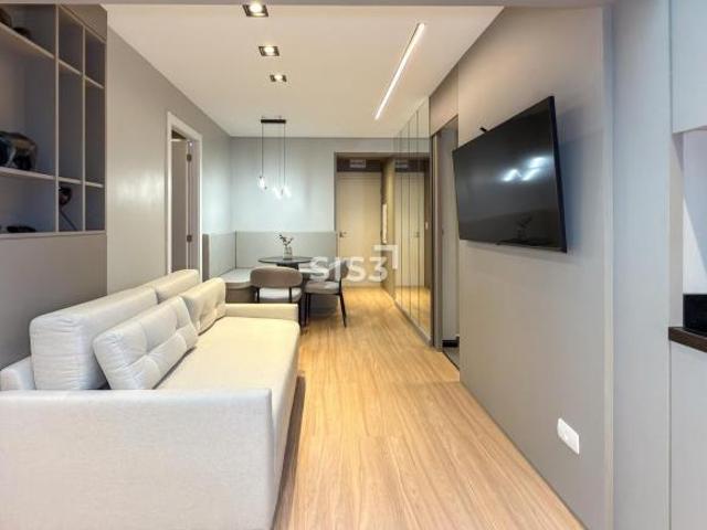 Studio no Jaya com 40 m², Mobiliado e Churrasqueir