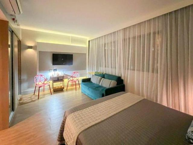 Studio no Stay Batel Planta inteligente Pronto para morar ou ótimo para investimento