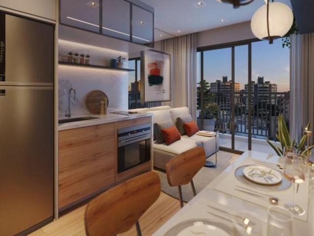 STUDIO NO REBOUÇAS – 25,53 m² | ALTA LIQUIDEZ | IDEAL PARA INVESTIMENTO | A PARTIR DE R$ 335 MIL