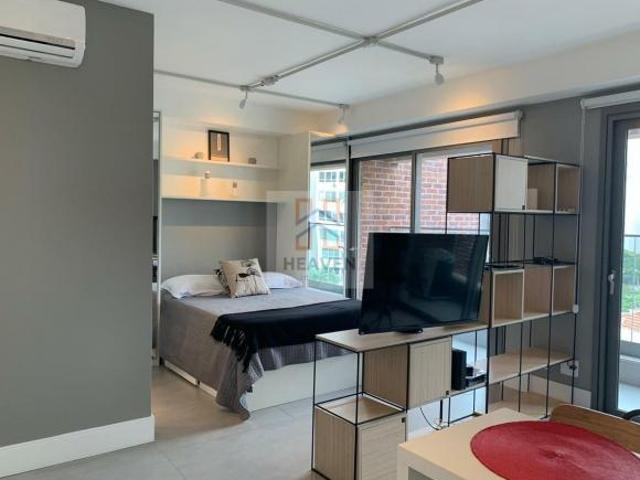 STUDIO NOS JARDINS, UMA VAGA E LAZER