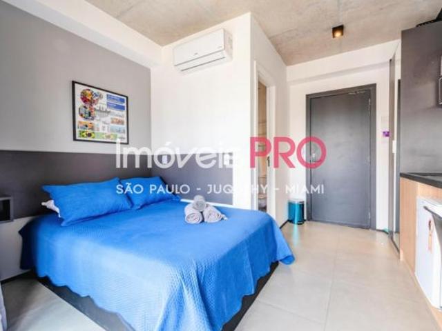 Studio na Bela Vista, imóvel novo e mobiliado