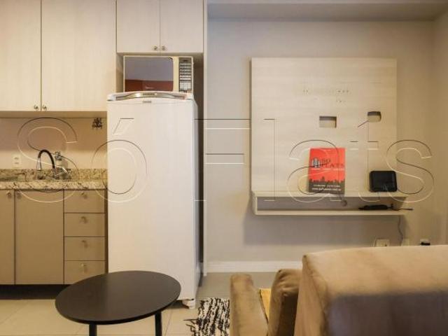 Studio na Bela Vista próximo ao MASP e Parque Augusta, com vaga