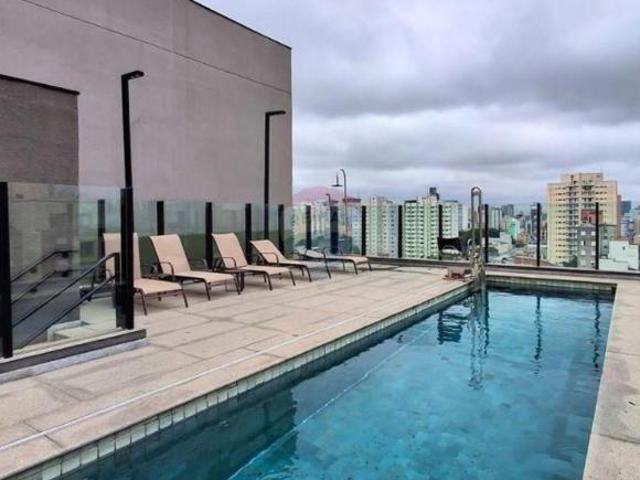 Studio NR 19m² à venda Bela Vista 1 quarto c/ varanda lazer 240 mil 100m futura Estação Praça 14 Bis