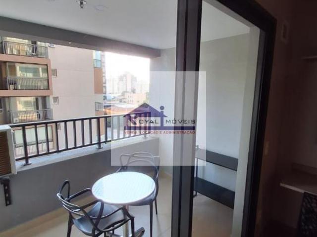 Studio NR 27m2 com Varanda Mobiliado para Investidor trabalhar Short e Long.