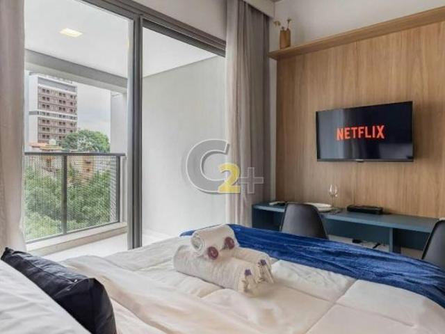 Studio NR mobiliado à venda na Pompéia, 1 quarto, sem vaga