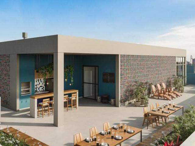 Studio NR na Planta no Nurban Conceição | 25,90 m² | Na Planta