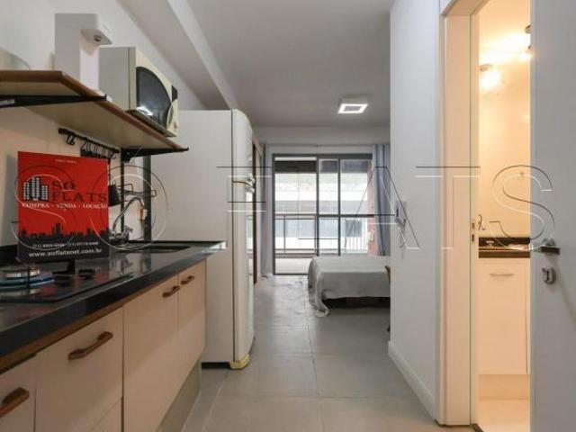 Studio sofisticado em Pinheiros com lazer completo e excelente localização