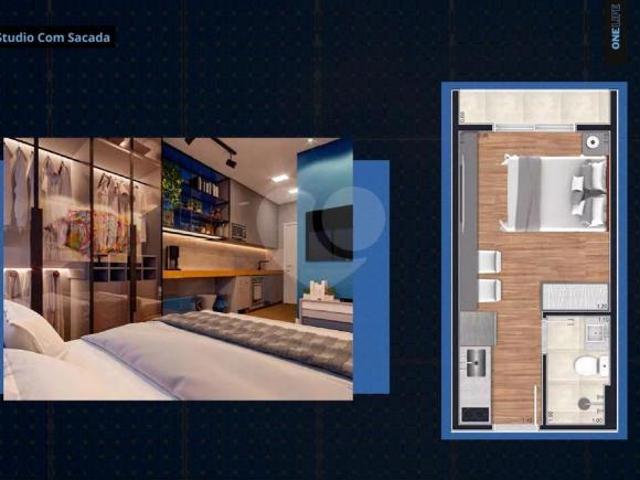 STUDIO | PORTÃO | 16M²