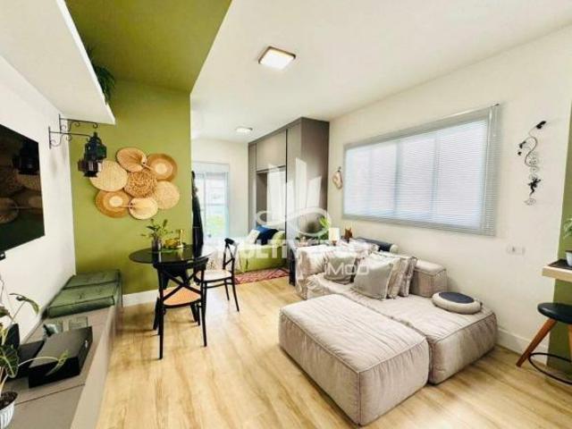 STUDIO PORTEIRA FECHADA | 1 QUADRA DA PRAIA | VAGA DEMARCADA