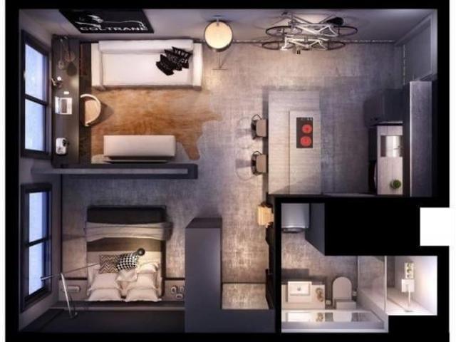 Studio para Venda 41.13m², 1 dormitório, 1 vaga Auxiliadora