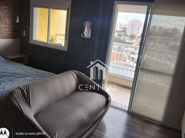 Studio para venda Condomínio Via Alameda 37m² 1 Vaga Varanda Centro Guarulhos/SP