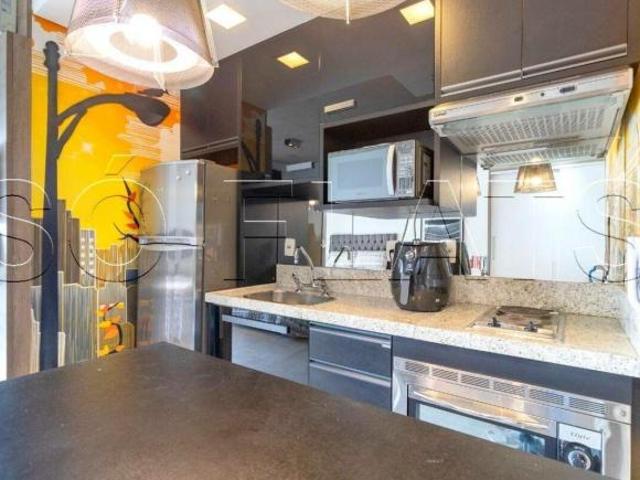 Studio para venda em Vila Olímpia de 35.00m² com 1 Quarto, 1 Suite e 1 Garagem