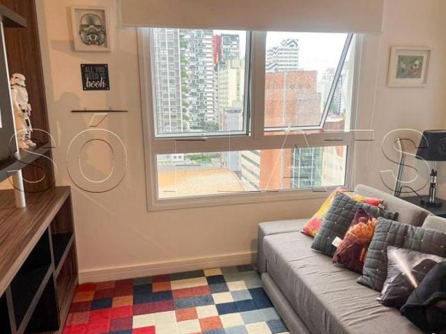 Studio para venda em Vila Olímpia de 39.00m² com 1 Quarto, 1 Suite e 1 Garagem