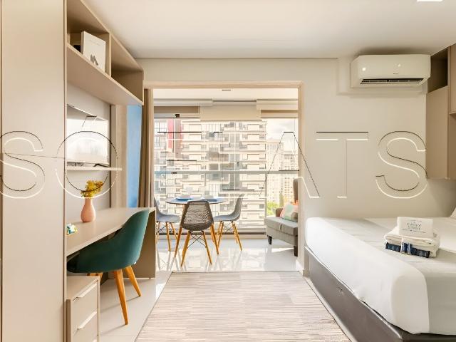 Studio para venda em Vila Olímpia em São Paulo São Paulo de 28.00m² com 1 Quarto, 1 Suíte e 1 Garagem