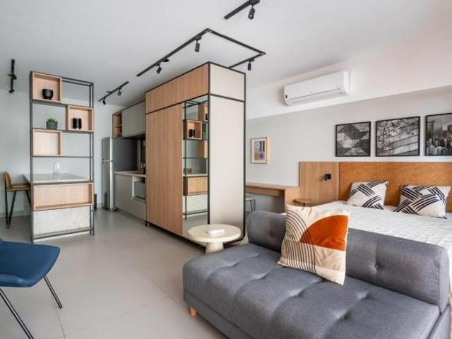 Studio para venda em Campo Belo com 1 quarto, 45m²
